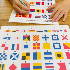 International Signal Flag Activity Pack | Montessori-inspired ...