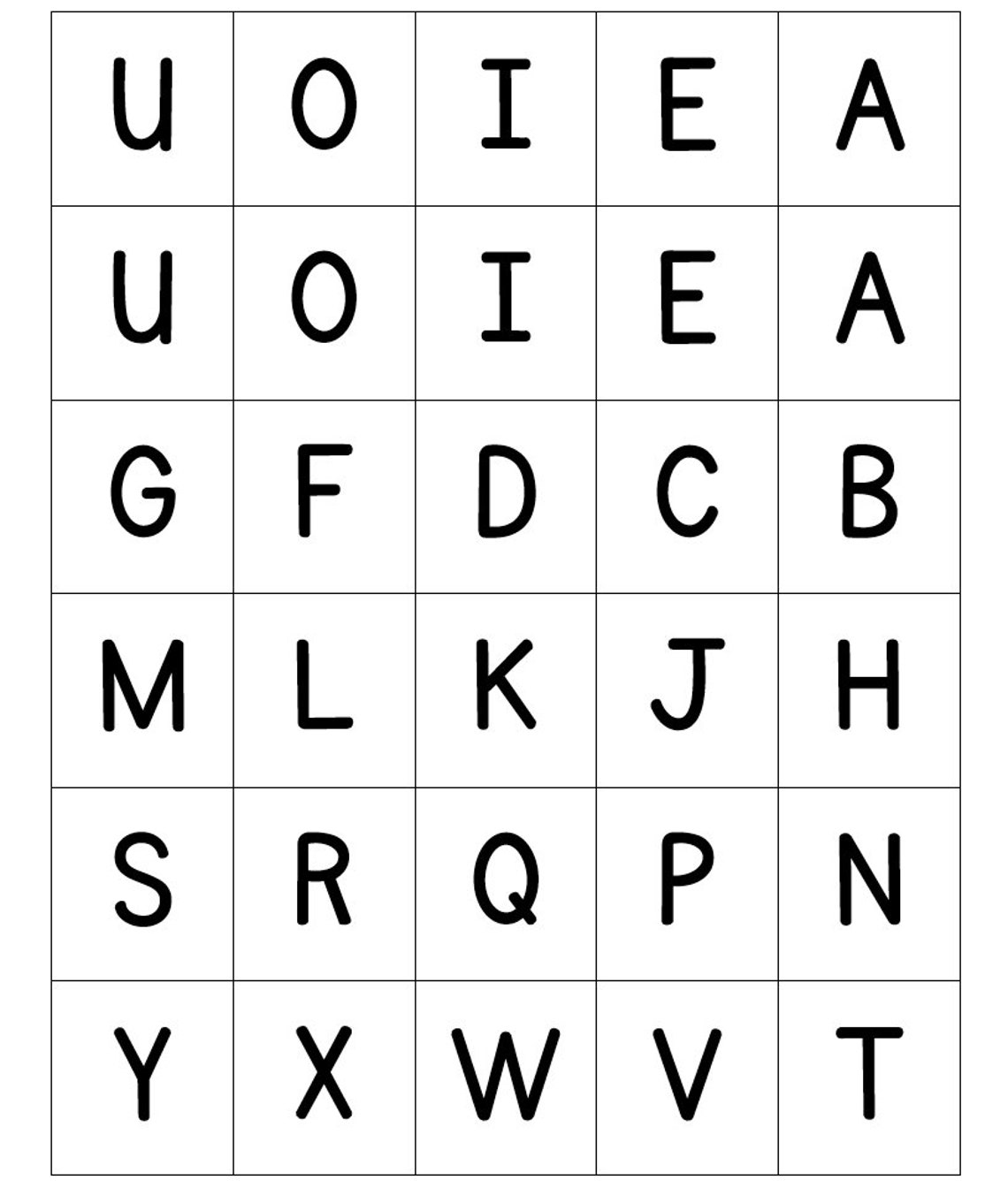 Red & Black Print Movable Alphabets Montessori Elementary | Etsy