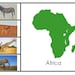 SPANISH VERSION Animals of the Continents Mats | Montessori Geography ...