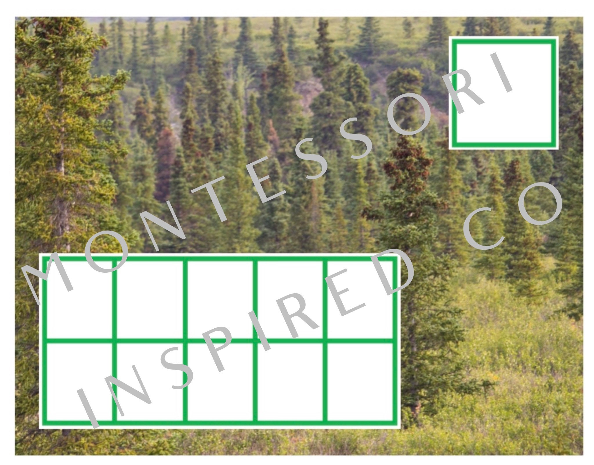 Alaska Biomes Ten Frames | Preschool Math | Counting | Number Fluency ...