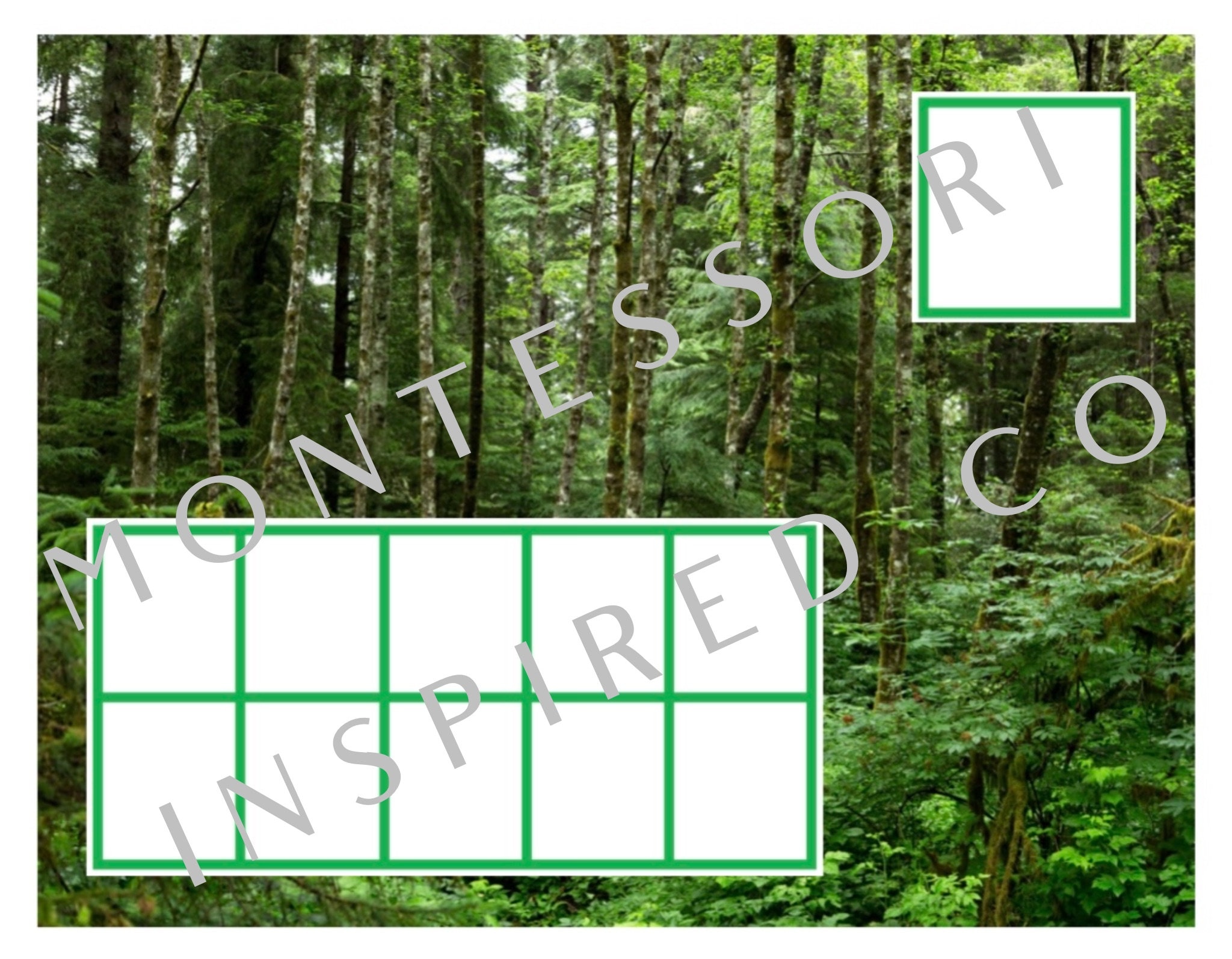 Alaska Biomes Ten Frames | Preschool Math | Counting | Number Fluency ...