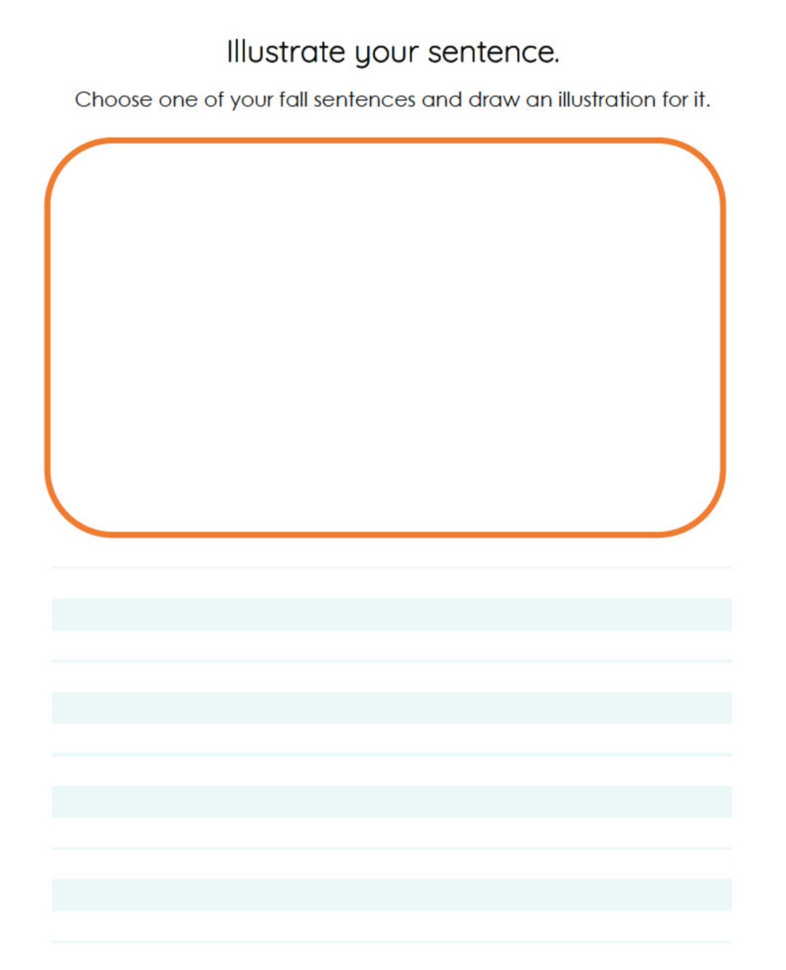 Autumn Types of Sentences Activity Pack Elementary Language - Etsy Canada