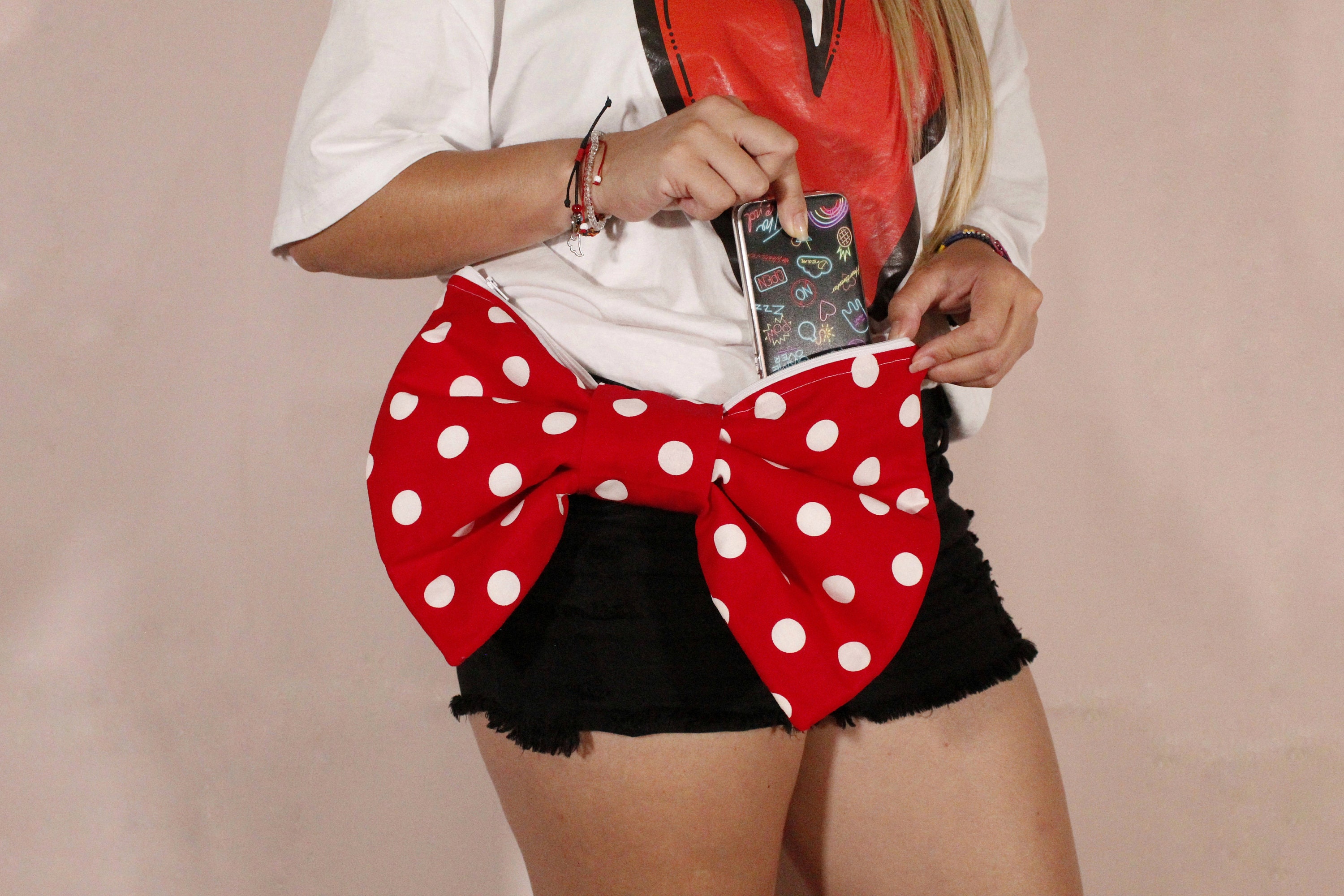 Disney Fanny Pack Fanny Pack for Women Bow Fanny Packs - Etsy