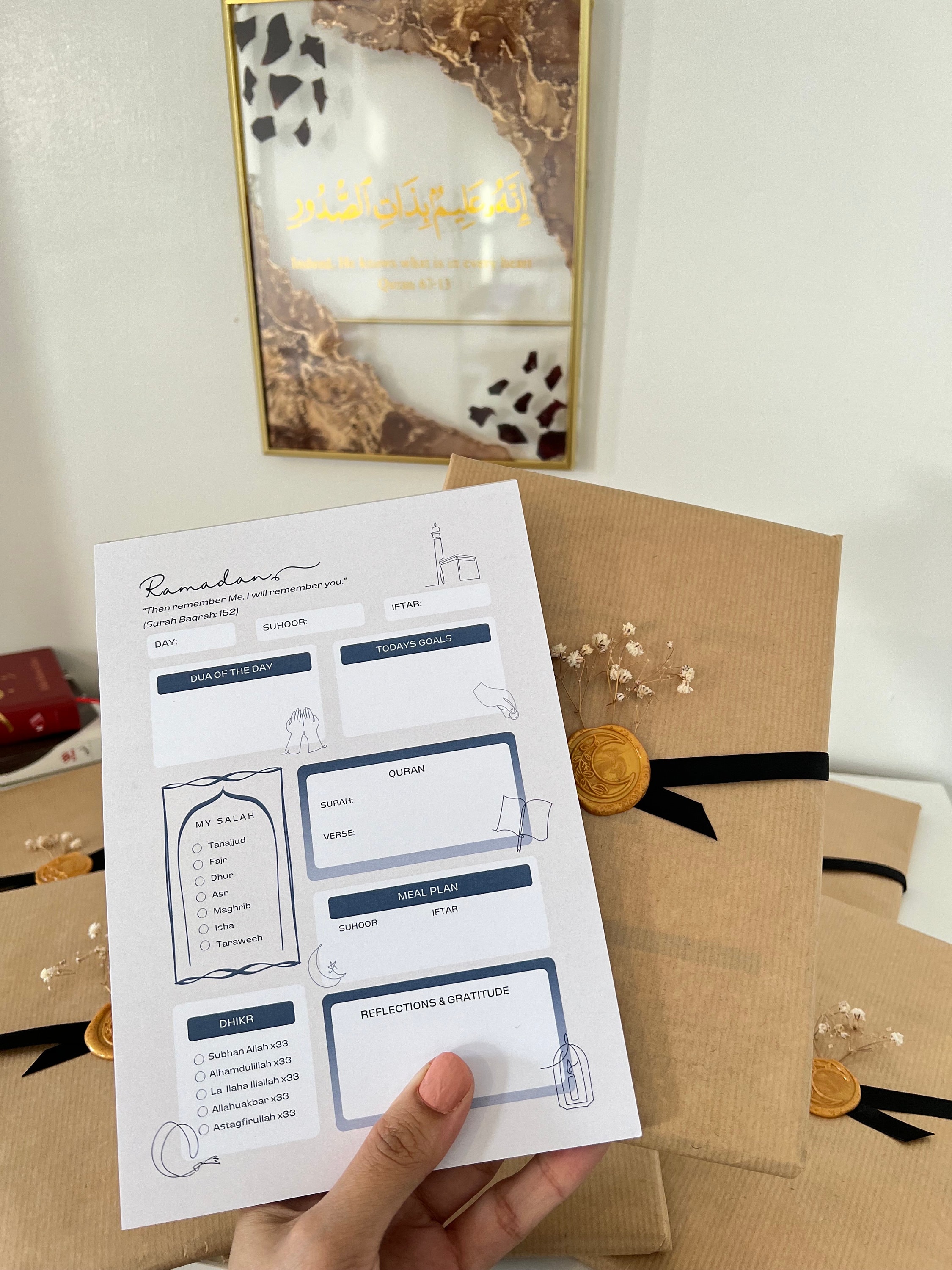 Ramadan 2023 Planner A5 Ramadan Note Pad Planner Ramadan - Etsy UK