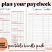 Printable Paycheck Budget Planner and Weekly Expense Tracker, Budget by ...