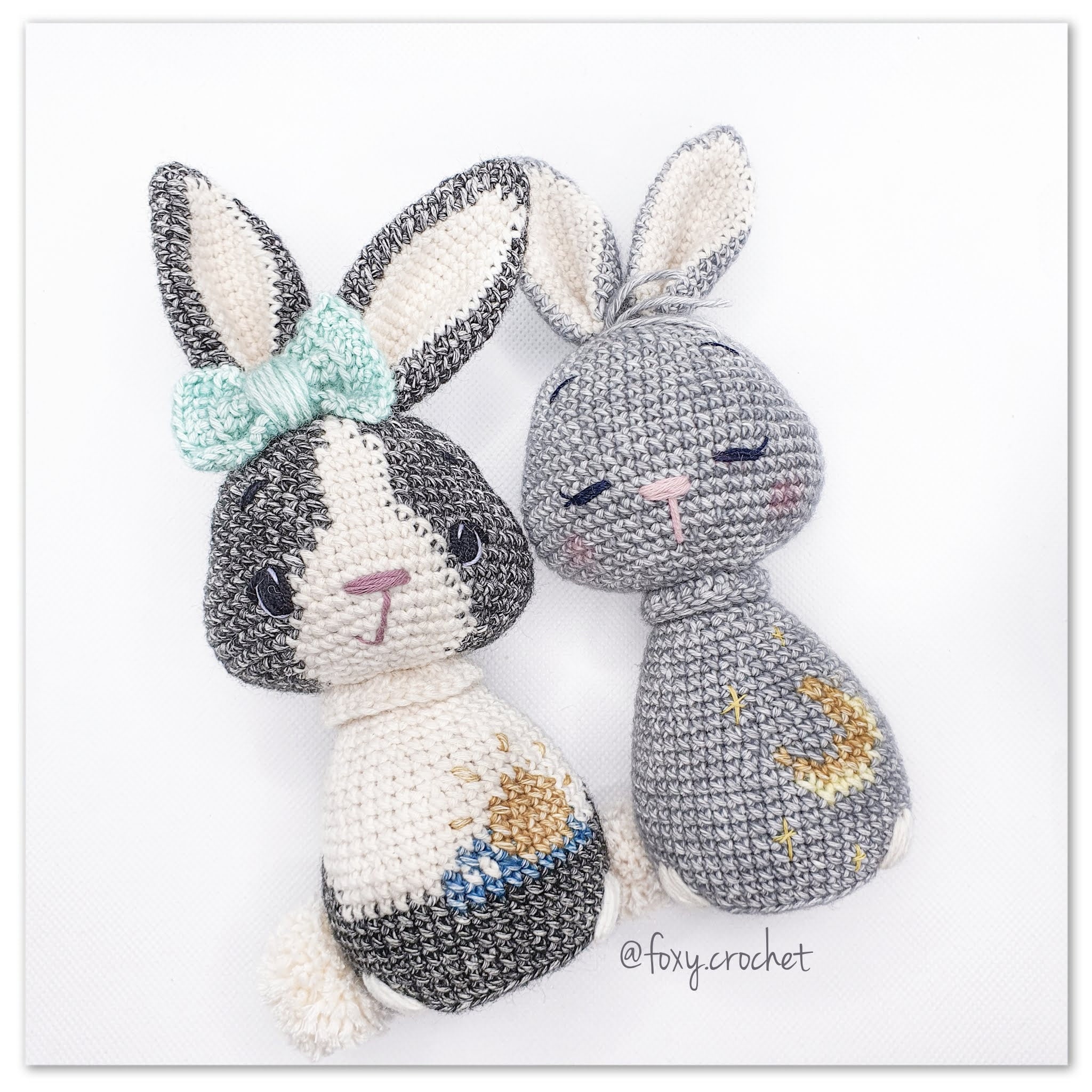 Rosie the Dutch bunny crochet patter | Etsy