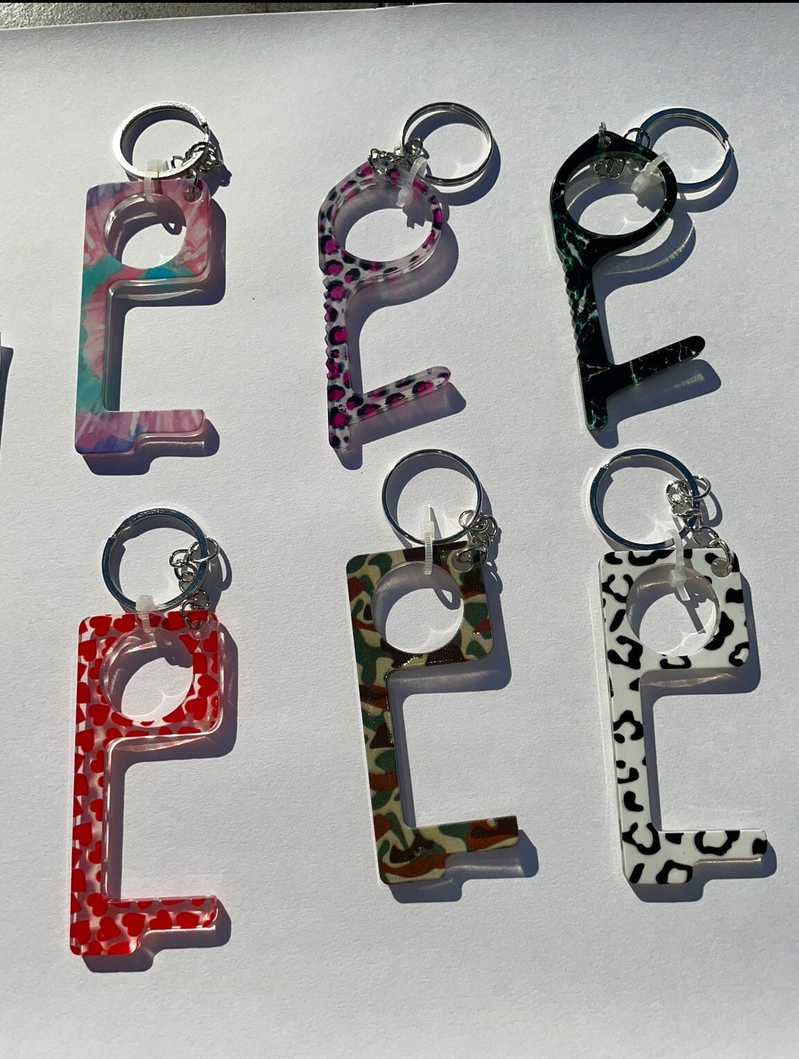 No- Touch Door Grabber Keychain - Etsy