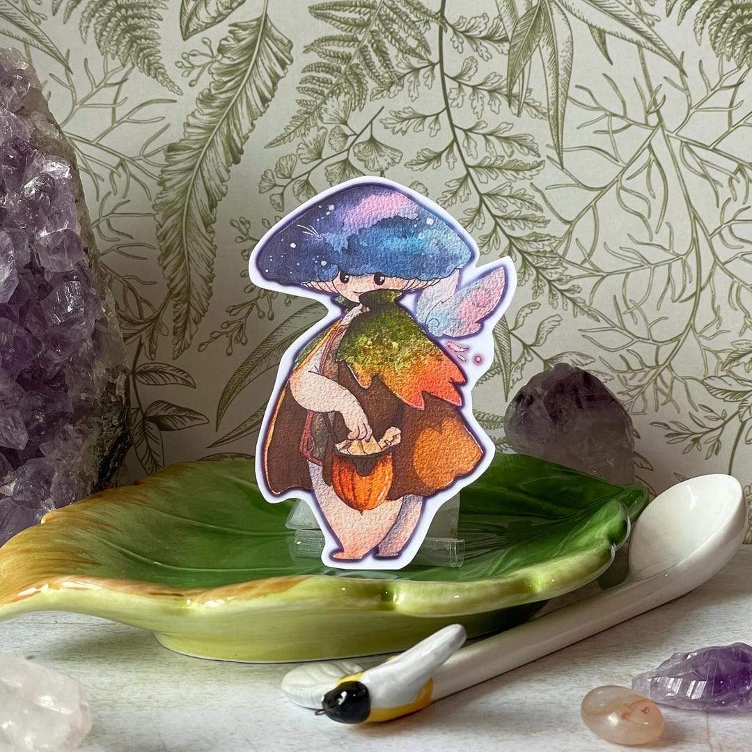 Mushling Sticker | Art | Cute | Mushroom | Fungi | Slaps | Decal ...
