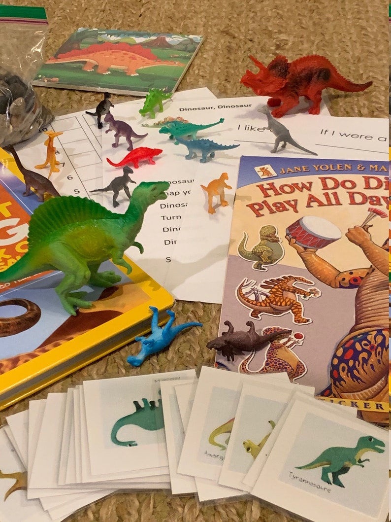 Dinosaur Thematic Unit - Etsy