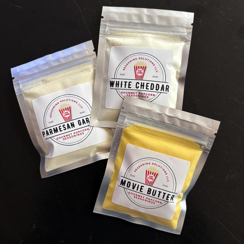 Seasoning Kit Popcorn - Etsy