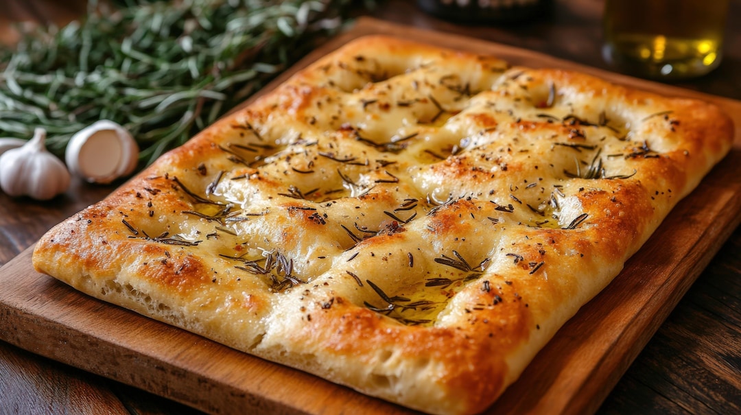 Focaccia Bread Mix, Parmesan and Herb Focaccia, Rosemary and Garlic ...