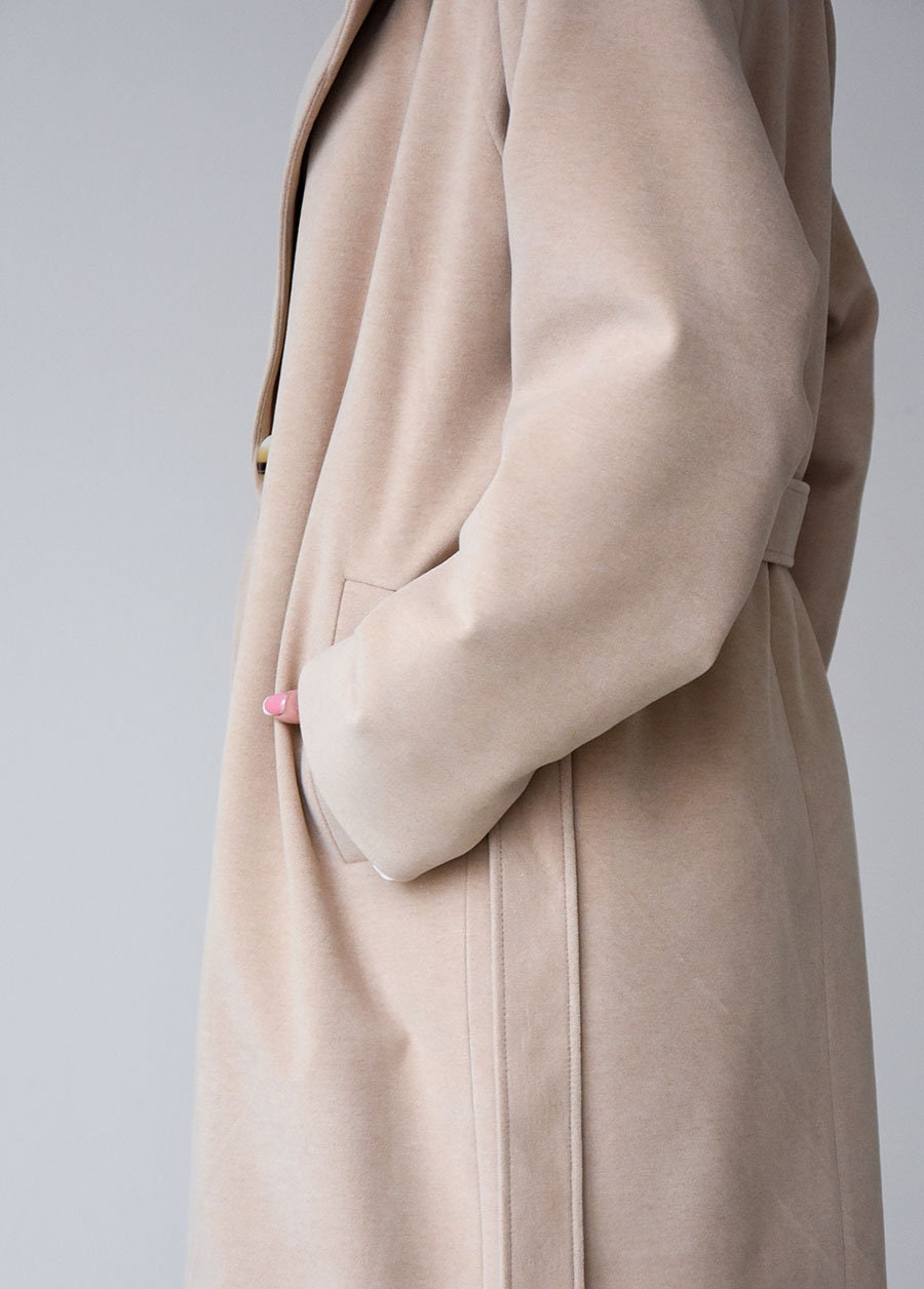 Wool Wrap Coat Wool Beige Coat for Women Warm Overcoat - Etsy