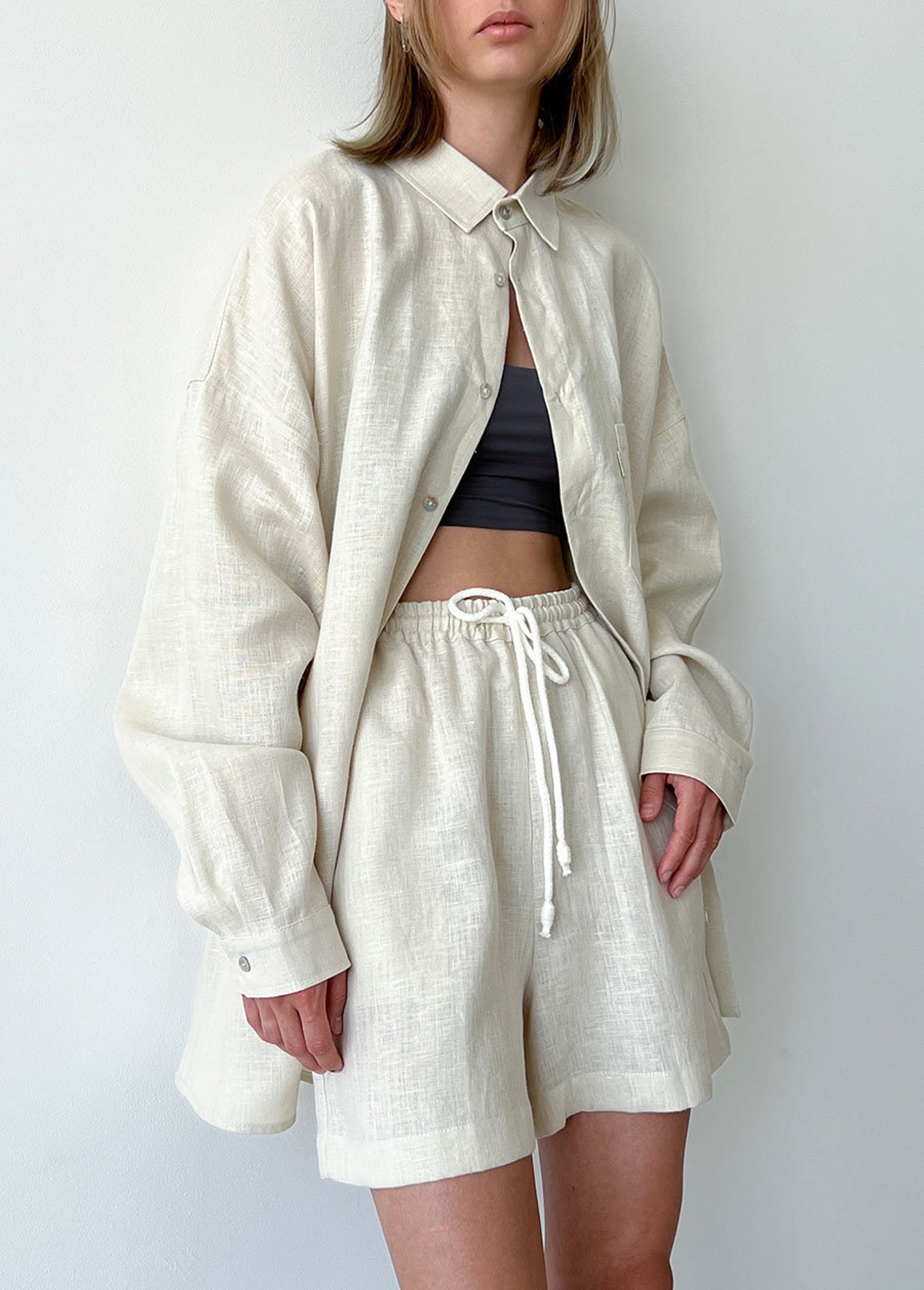 Oversized Button Down Shirt Womens Oversized Button up Shirt - Etsy