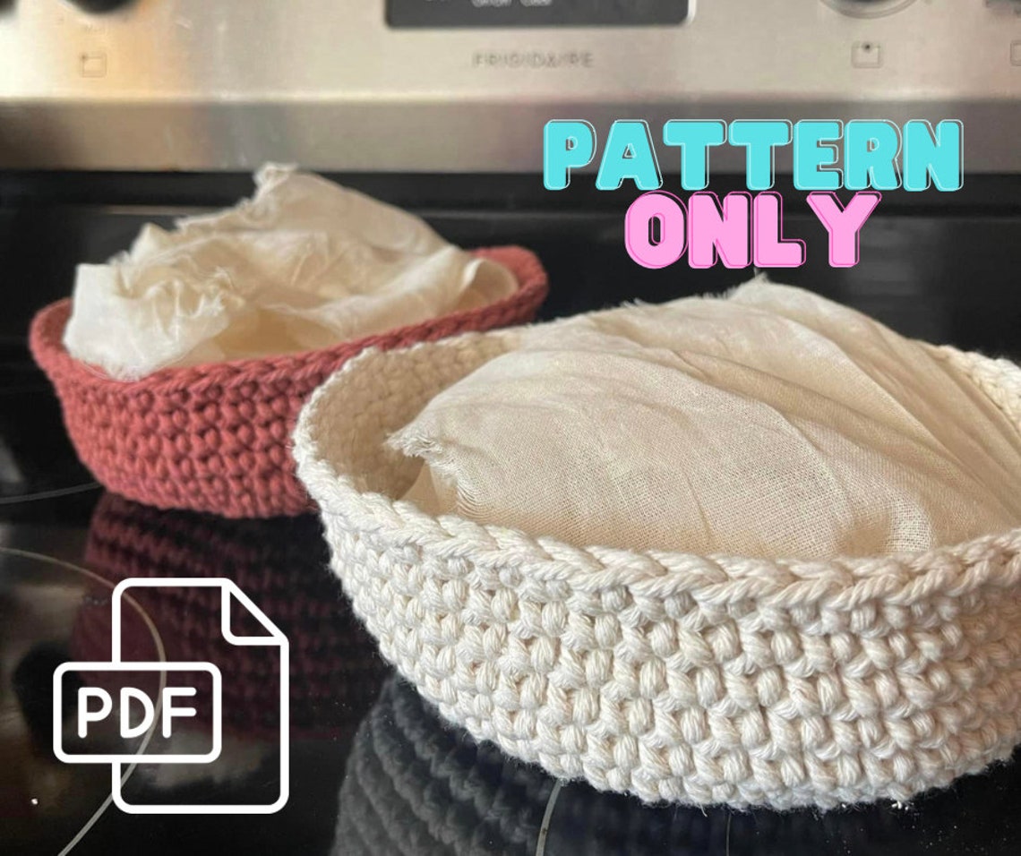 Crochet Banneton (PATTERN ONLY) PDF, Instant Download - Etsy