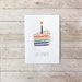 Birthday Cake Slice Card - Etsy