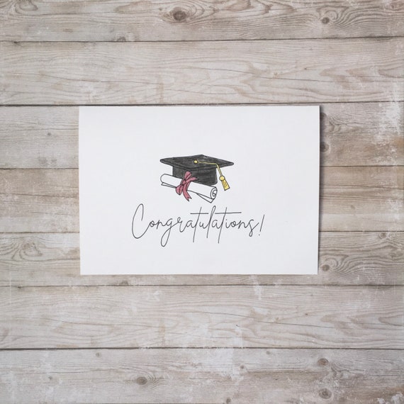 Formal Graduation Card | Etsy
