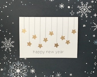 Cheers to a New Year | Greeting Card, Holiday Card, 2025 New Years Eve ...