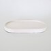 Minimalist White Plaster Catch-all Tray, Oval Decor - Etsy