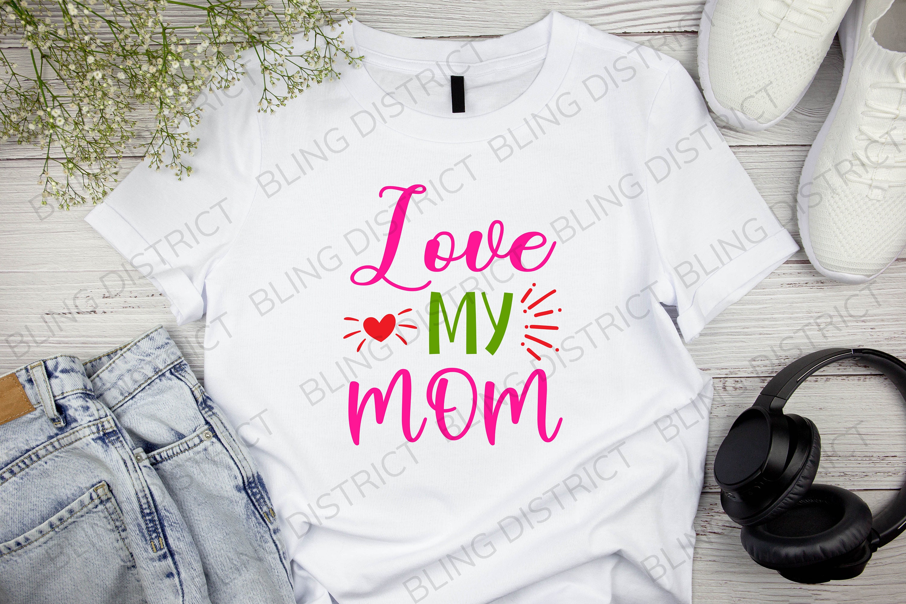 Mami SVG, Día de la Madre SVG, Archivo Svg para Cricut, Silueta, Love ...