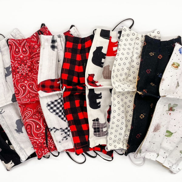 Lumberjack Face Mask - Etsy