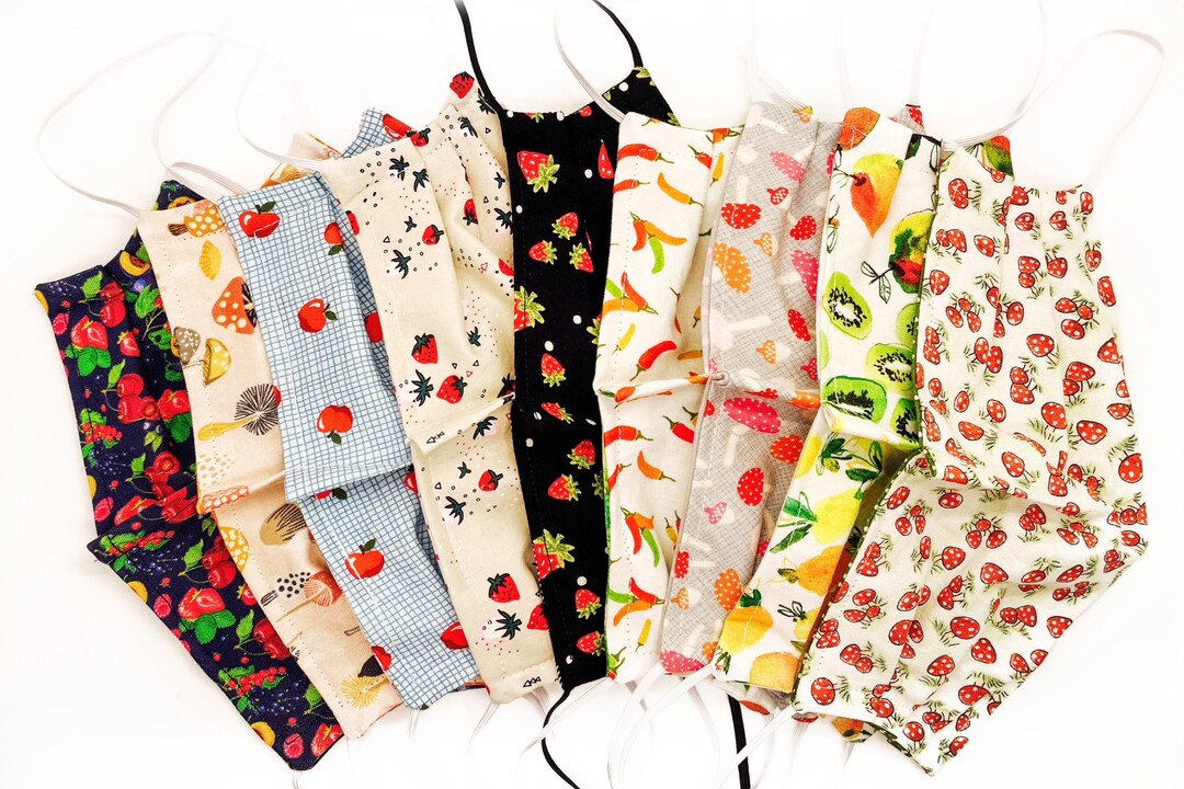 Garden Patch Face Masks 2MULTIPLE STYLES of Garden Face Masks, Adult ...