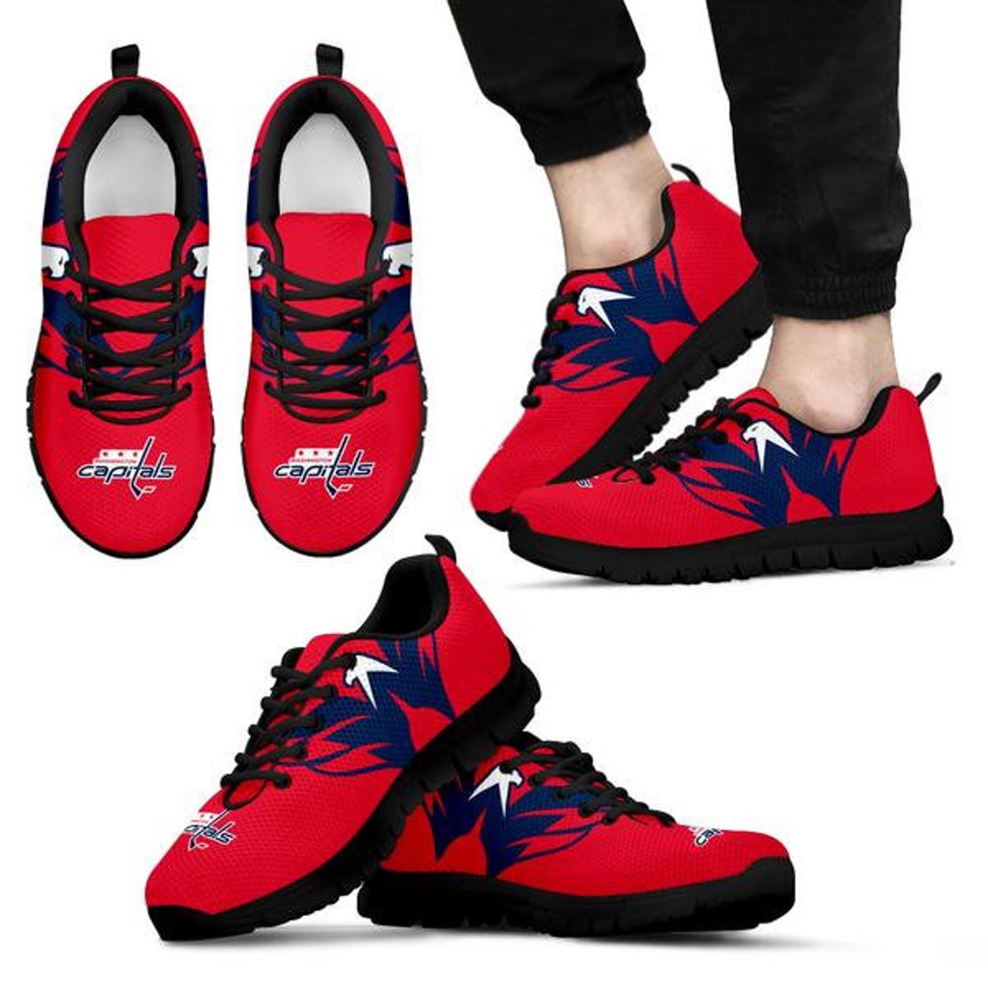 Washington Capitals Custom Themed Shoes Sneakers for True Fan, Kids ...