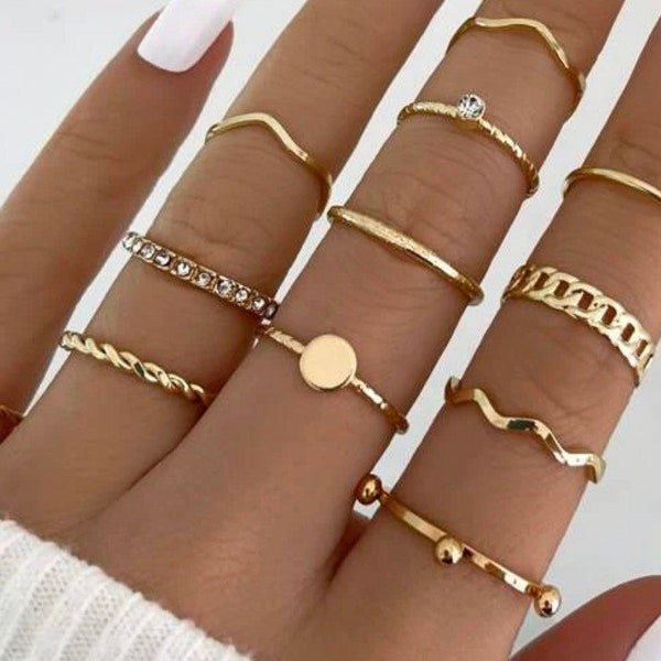 Stacking Ring Set - Etsy