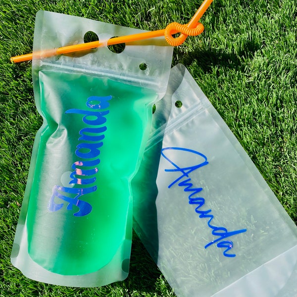 Alcohol Pouches - Etsy