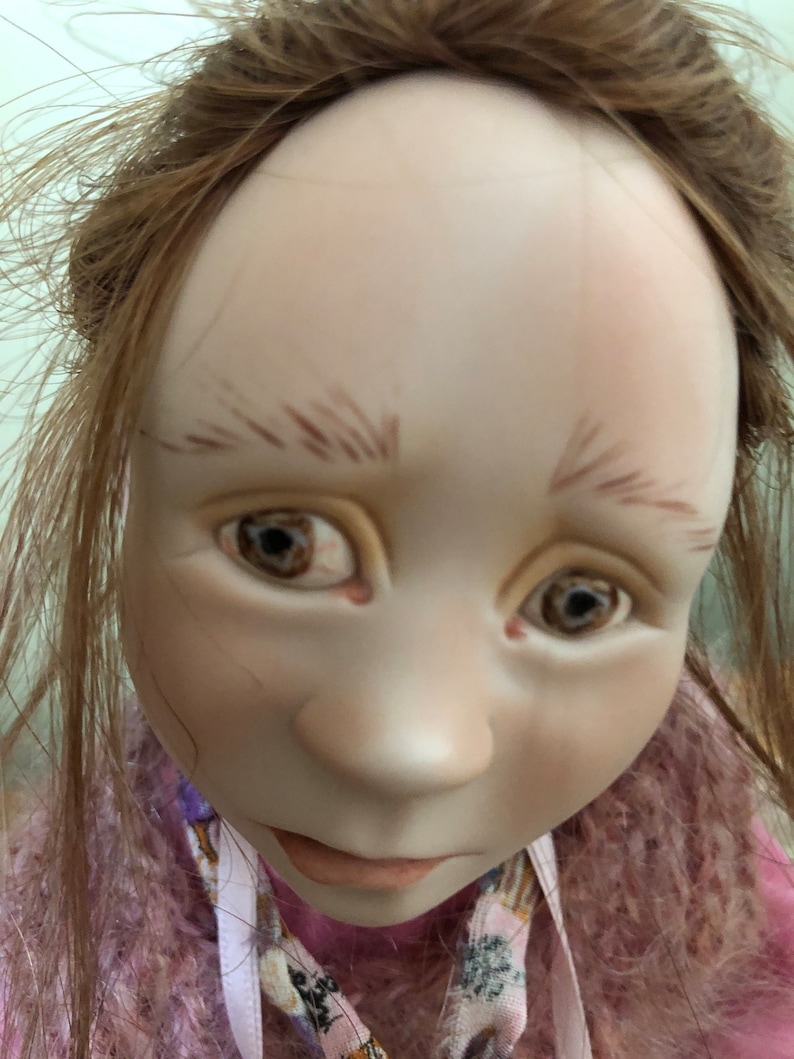 Handmade Porcelain Doll, Handmade by Sandi Mcaslan, Ltd.edition, 27/100 ...