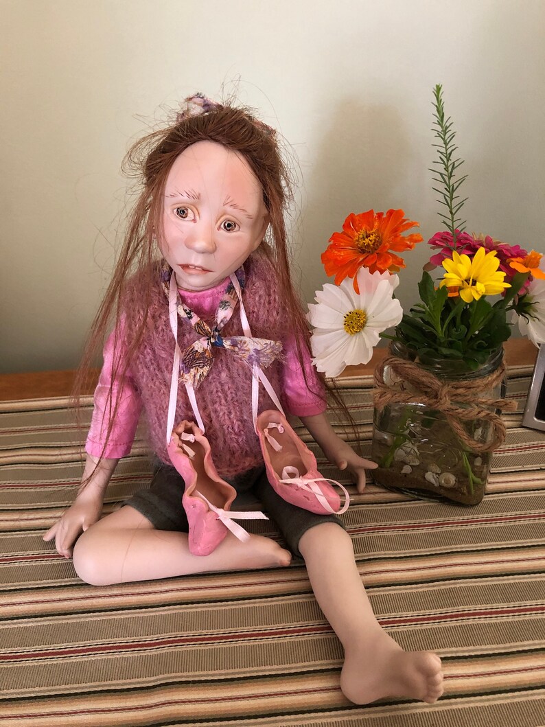 Handmade Porcelain Doll, Handmade by Sandi Mcaslan, Ltd.edition, 27/100 ...