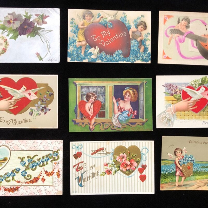 Victorian Postcards - Etsy