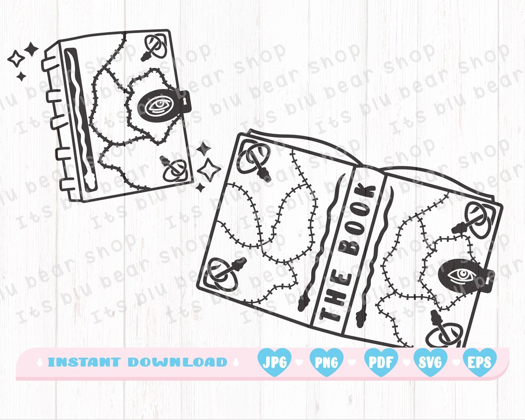 Spell Book Svg the Book Svg Spell Svg Witch Svg Sisters Svg - Etsy