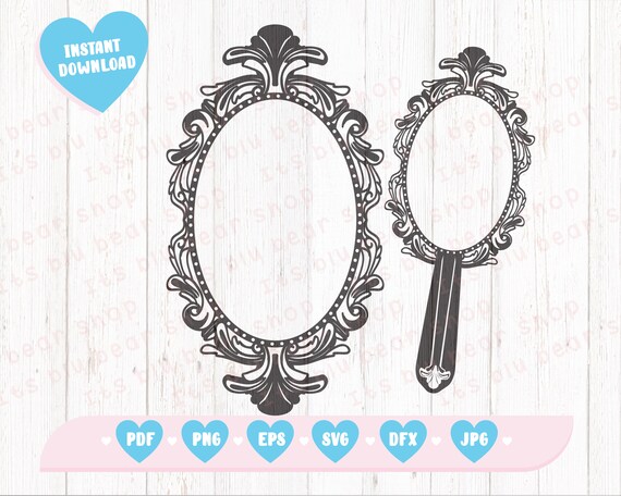 Frame SVG Decorative Frame Svg File Ornate Frame Clipart | Etsy