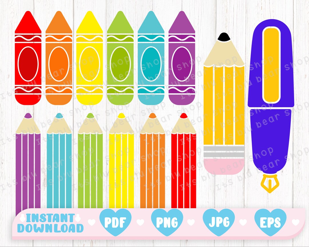 School Svg, School Supplies Svg, Back to School Svg, Teacher Svg ...