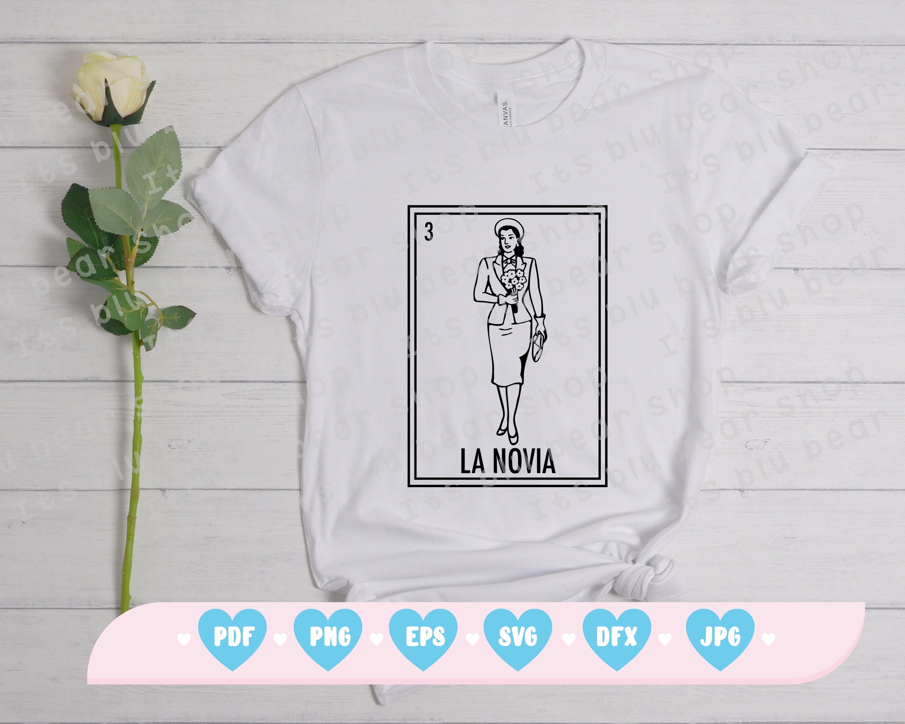 La Novia Svg La Dama SVG Mexican Loteria SVG Cricut Ready | Etsy New ...