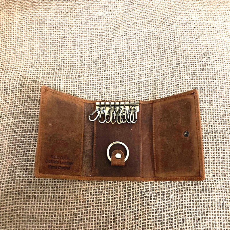Leather Key Case - Etsy
