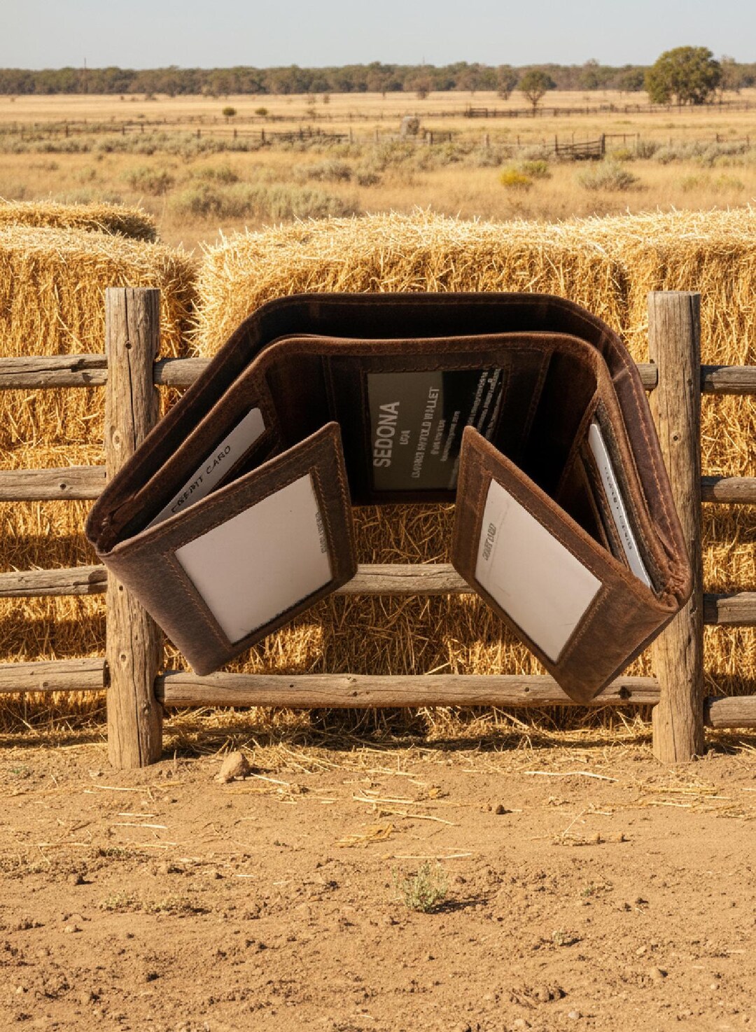 RFID Buffalo Leather Five Fold Wallet - Etsy