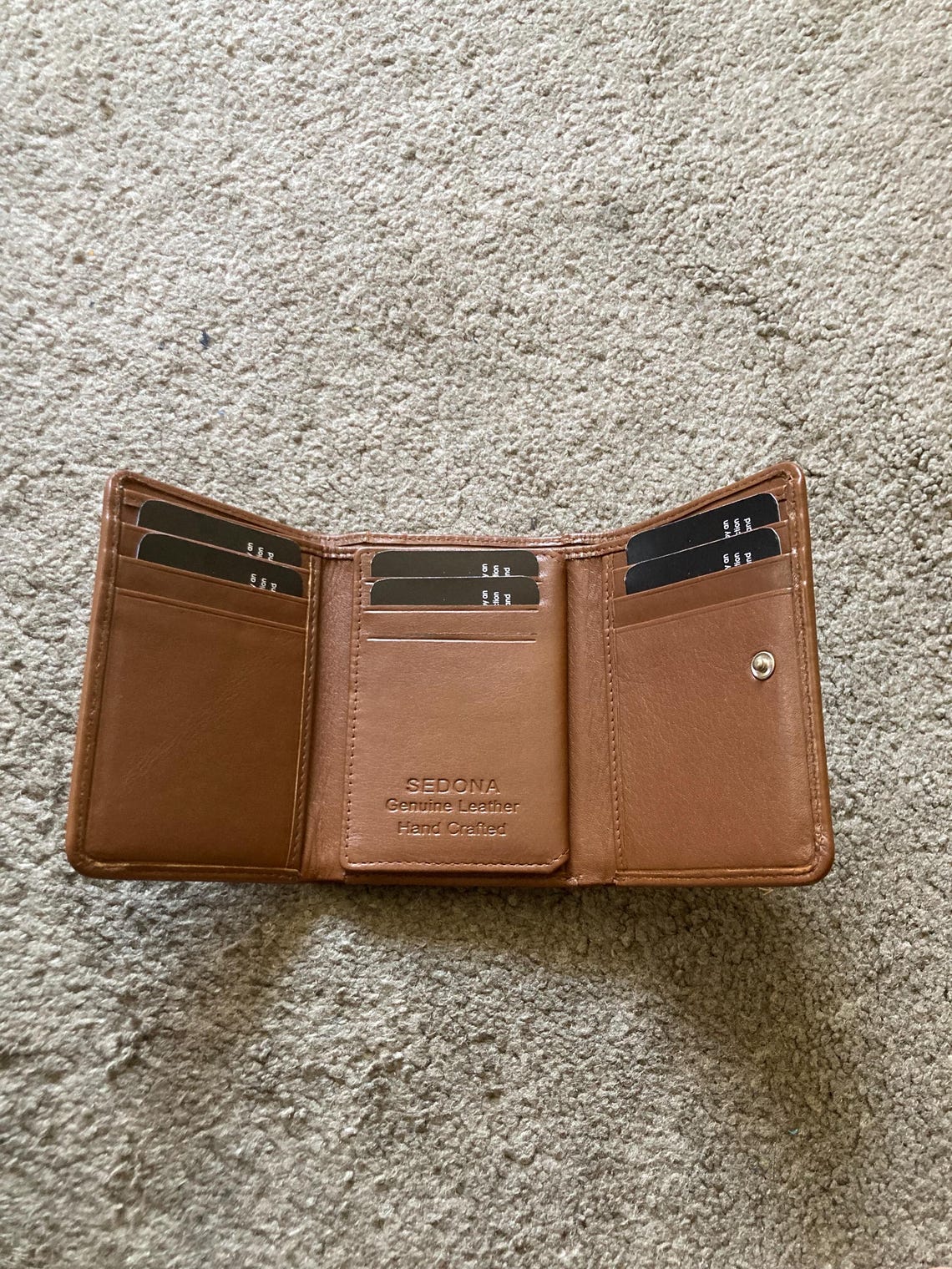 Womens Trifold Wallet With Coin Pocket - Etsy