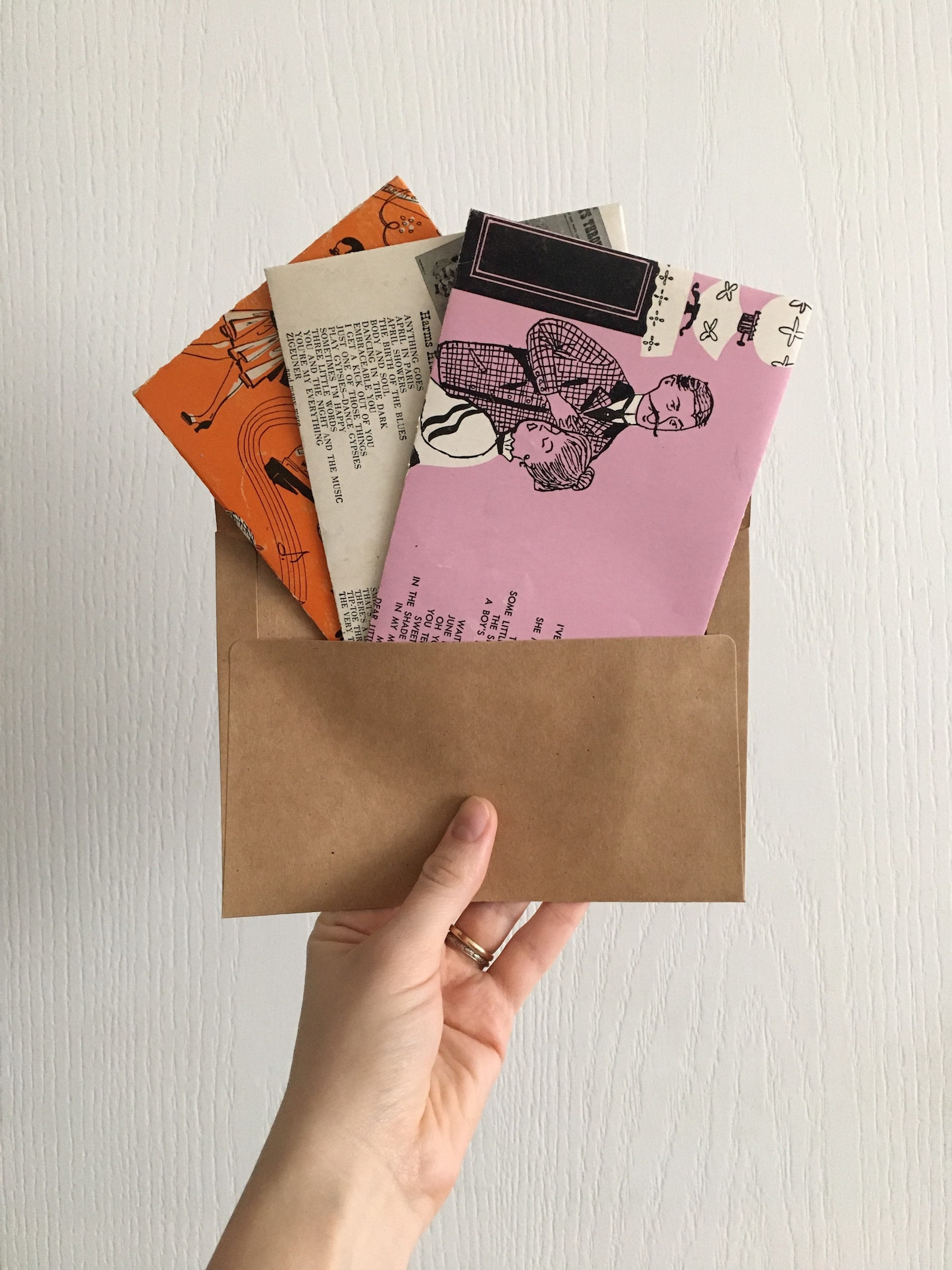 Upcycled Paper Envelopes Sold as singles | Etsy