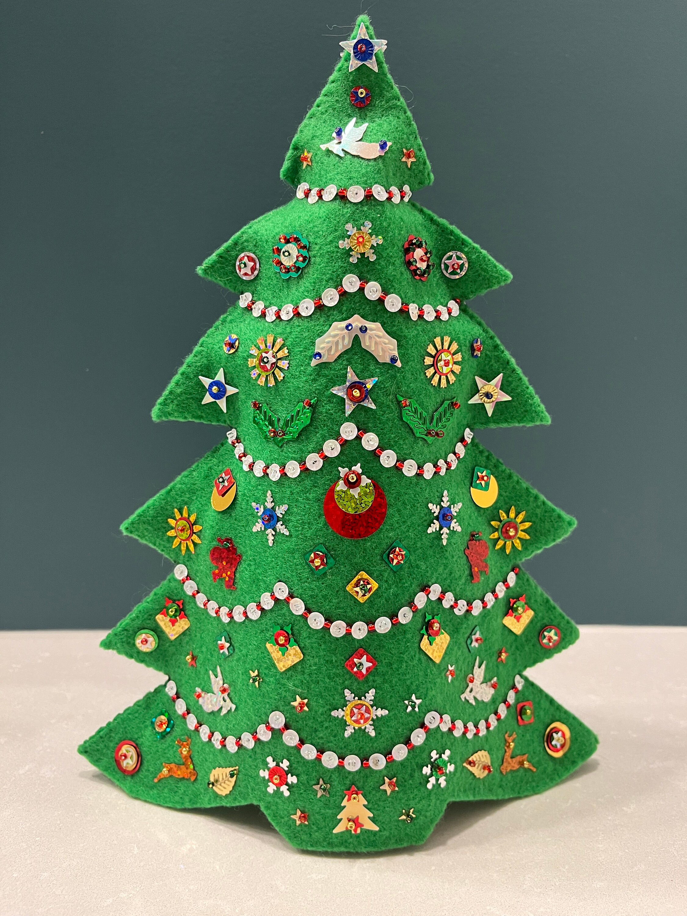 Felt Holiday Trees - Etsy