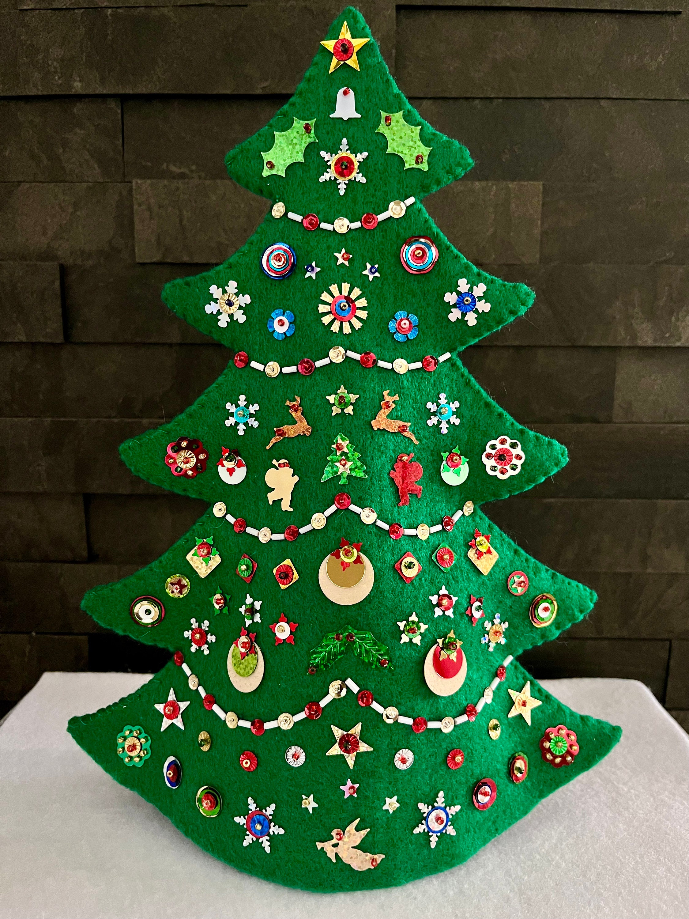 Felt Holiday Trees - Etsy