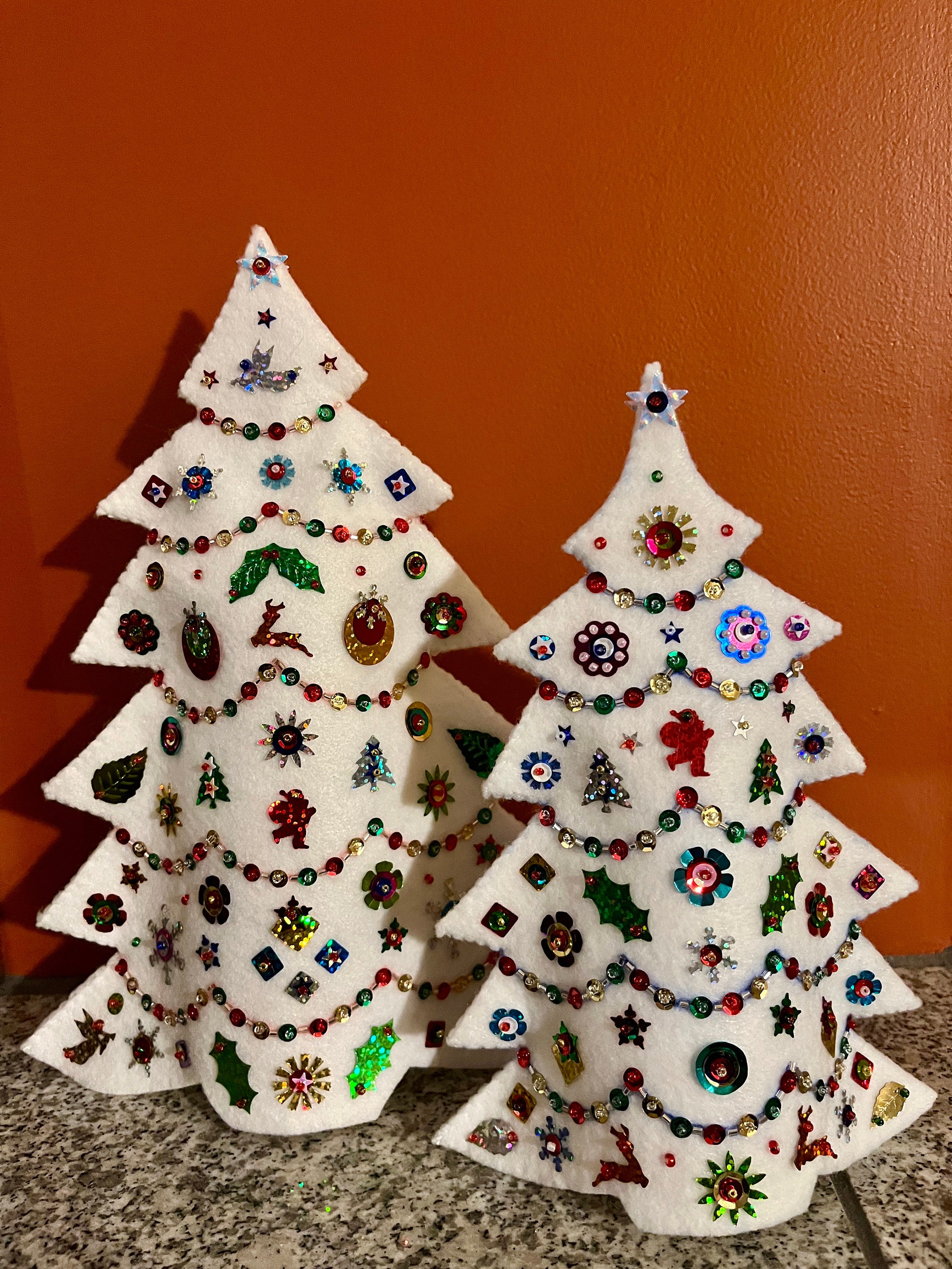 Felt Holiday Trees - Etsy