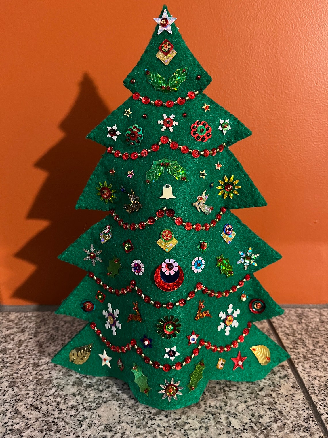 Felt Holiday Trees - Etsy