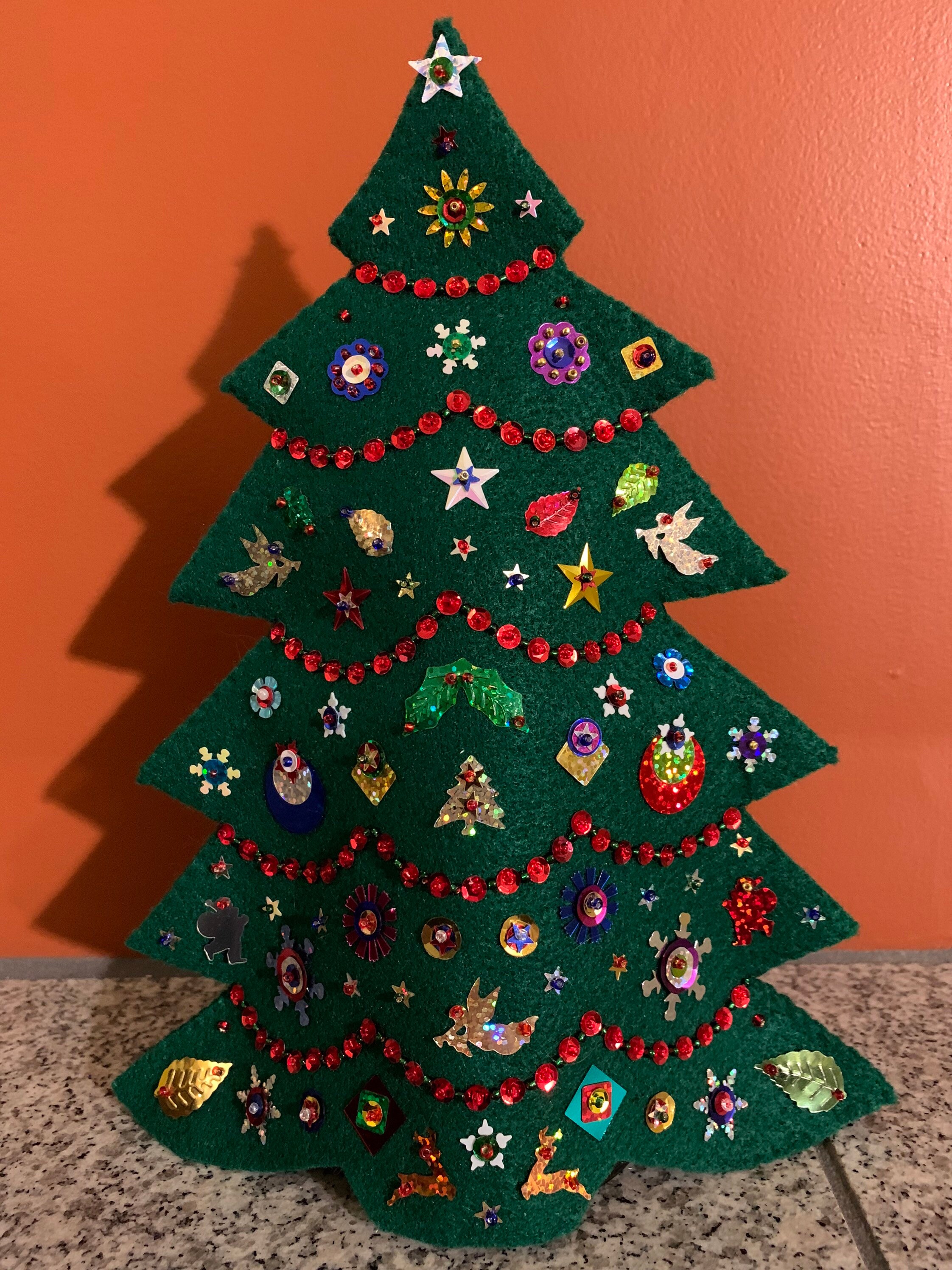 Felt Holiday Trees - Etsy