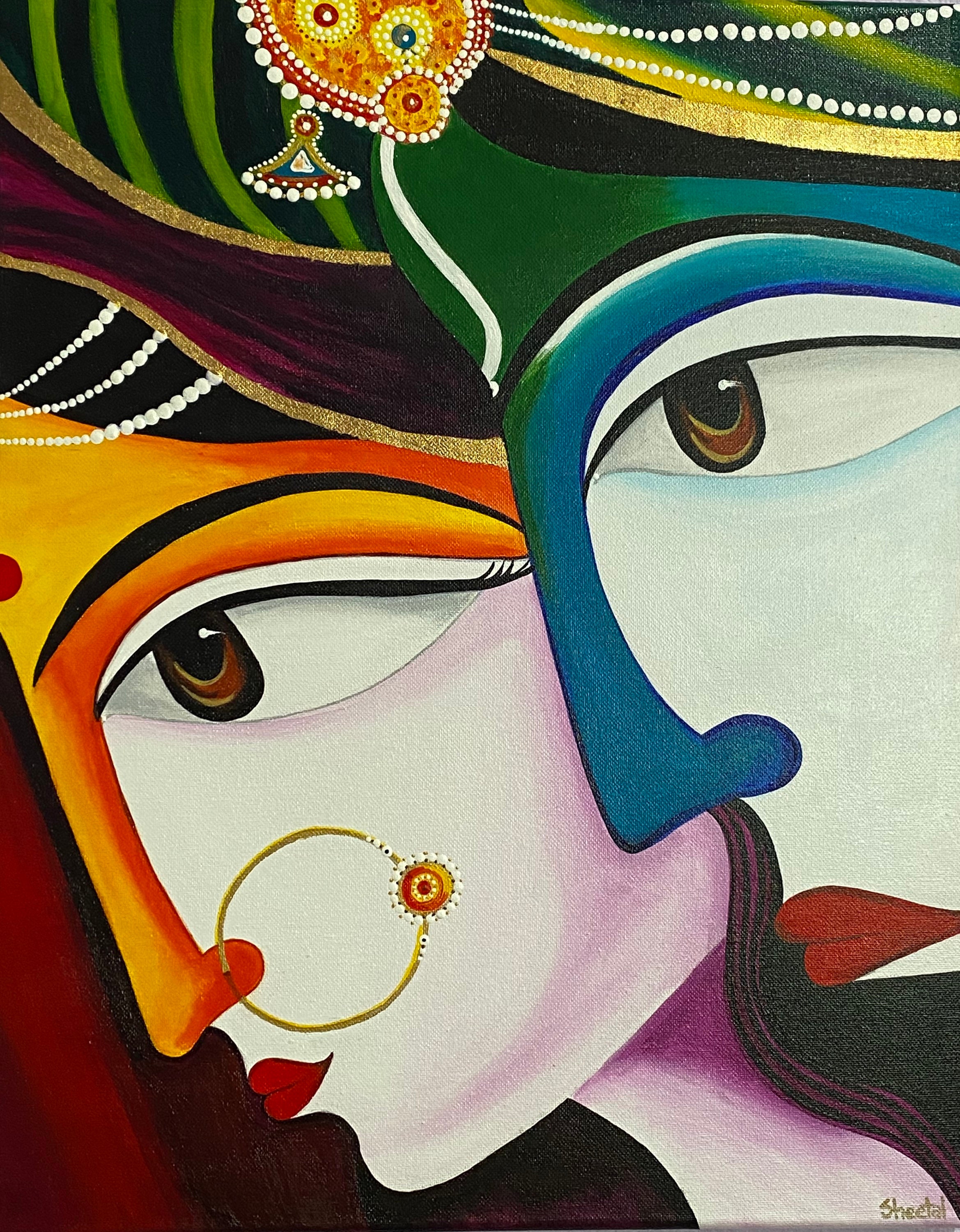 Modern Paintings Of Krishna