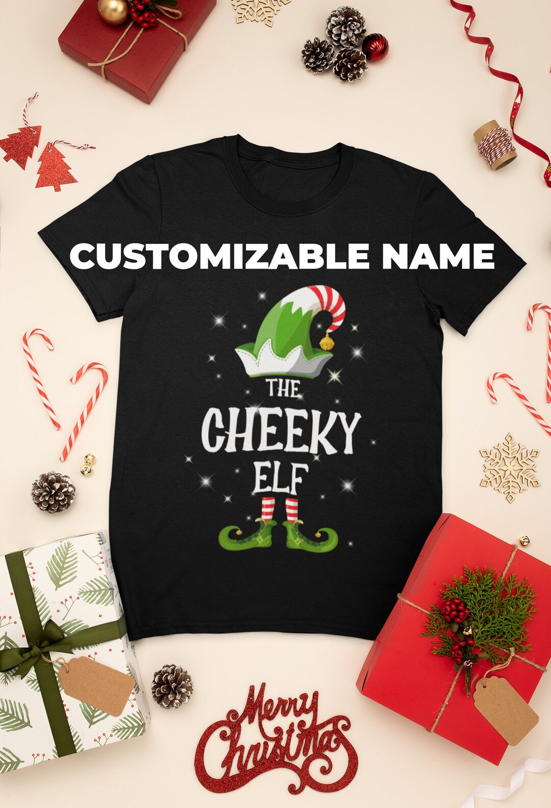 I'm the Cheeky Elf Matching Elf Shirt Elf Shirt - Etsy