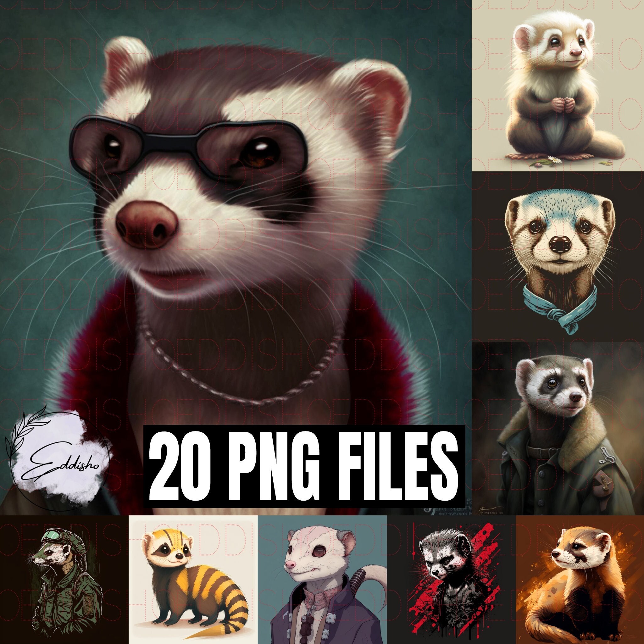 Anthro Ferret