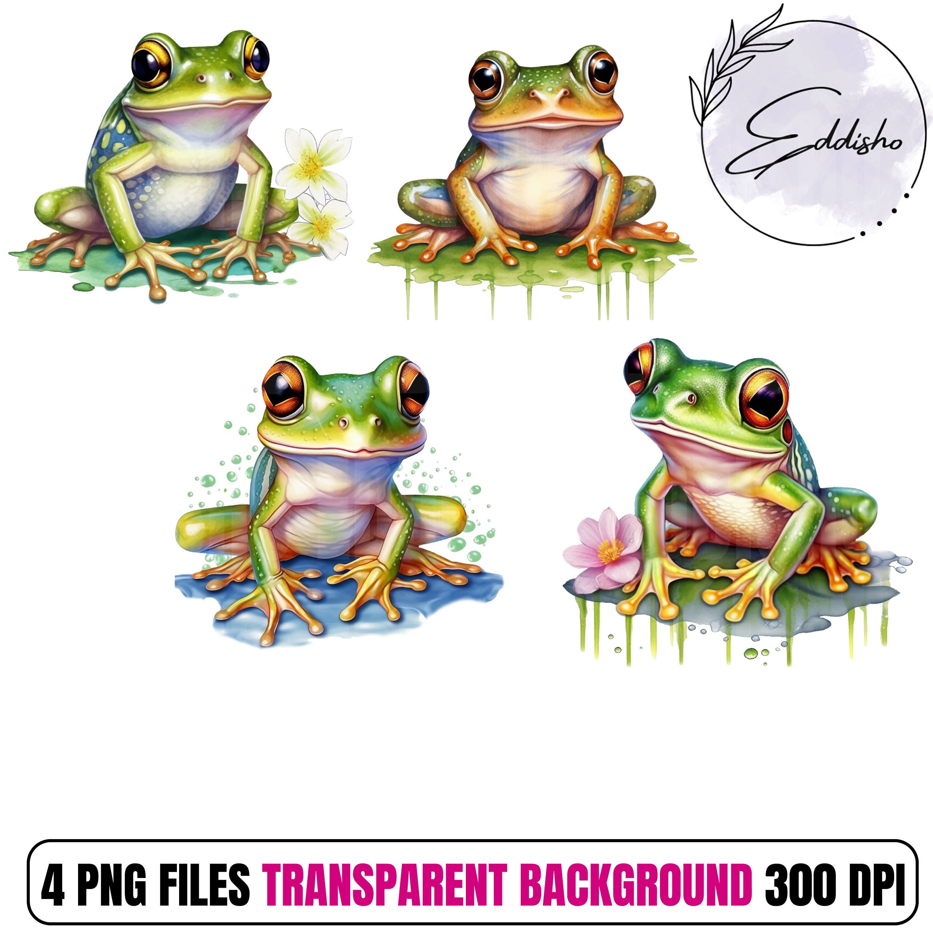 Tree Frogs Clipart