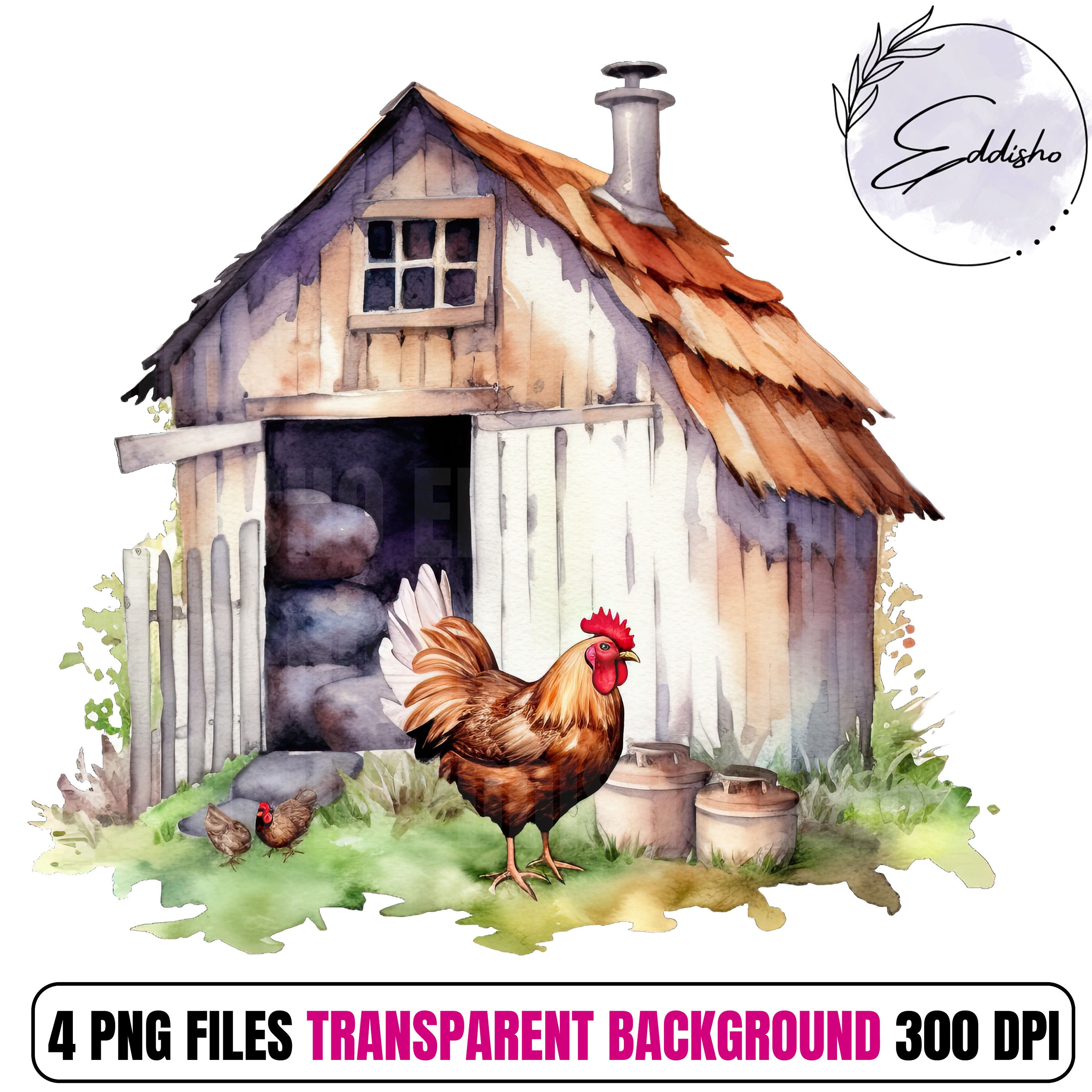 Chicken Coop Clipart