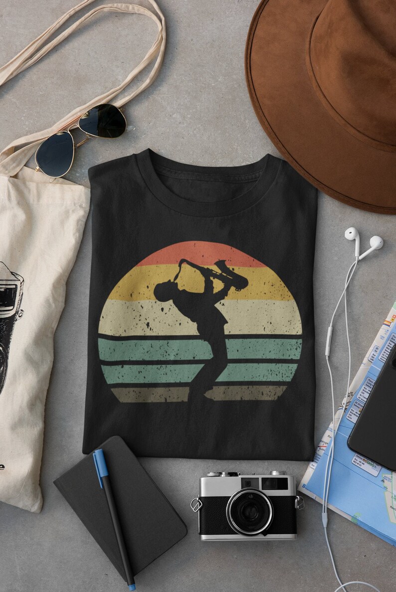 Retro Vintage Saxophone Player Gift for Saxophonist Unisex - Etsy Canada